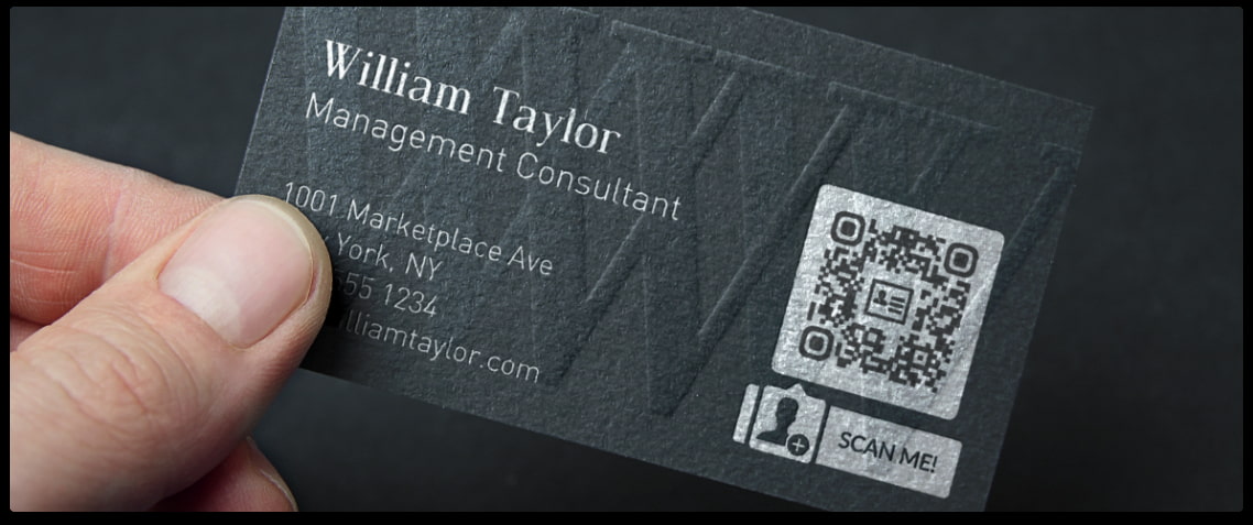 What's an AR business card and how do I get one? - Poplar Studio