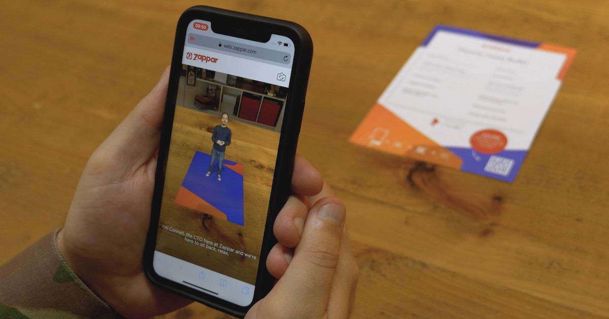 Zappar Image Tracking Tutorial - Poplar